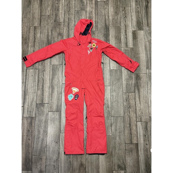 doorek | Jackets & Coats | Doorek Red One Piece Ski Snow Suit Small ...